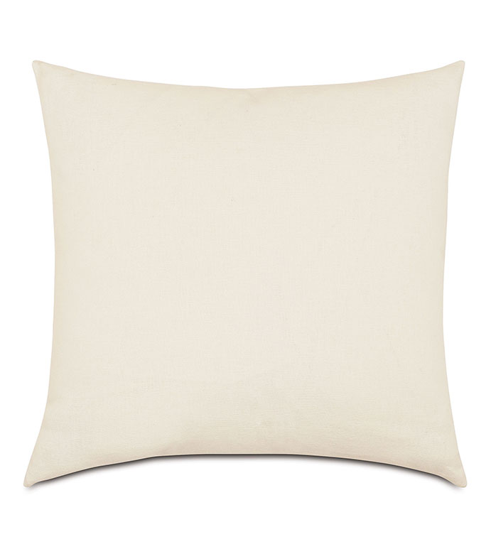 Marguerite Mitered Border Decorative Pillow | Eastern Accents