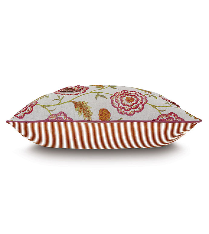 Marguerite Embroidered Standard Sham | Eastern Accents