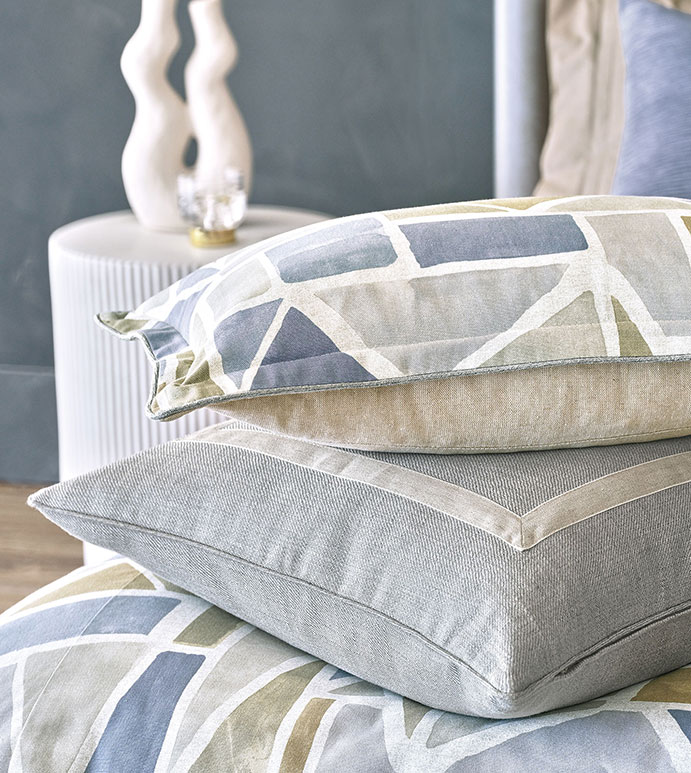 Oliver Geometric Decorative Pillow - 13x22 | Eastern Accents