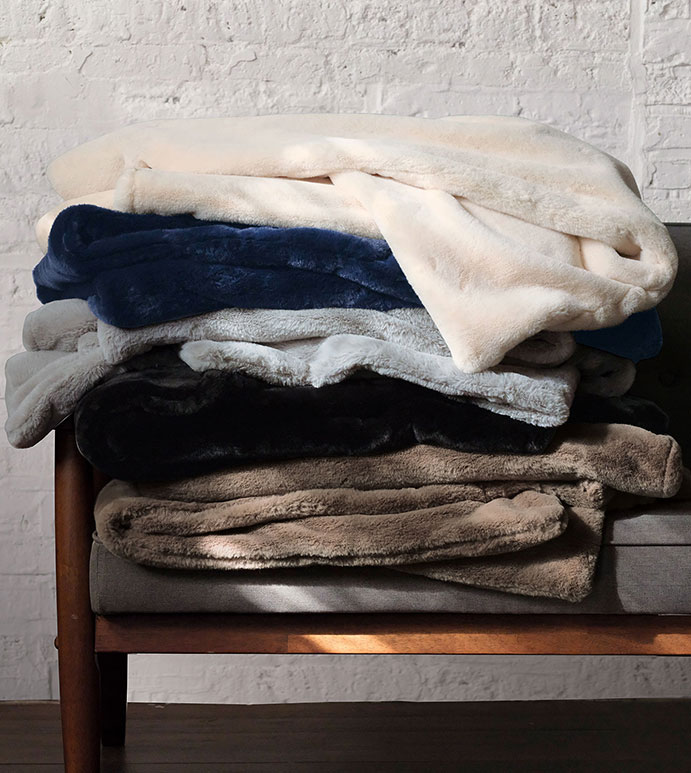 Fur Cafe Throw | Eastern Accents