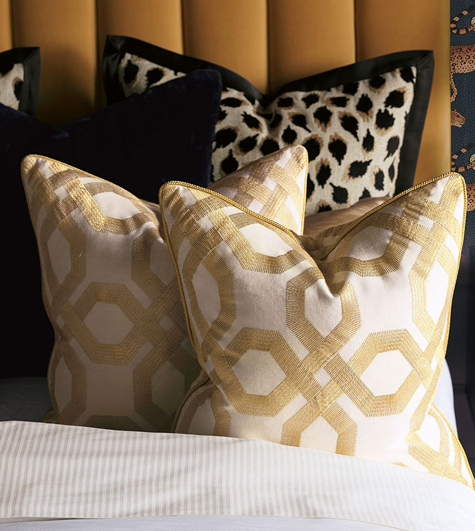 Park Avenue Animal Print Euro Sham | Eastern Accents