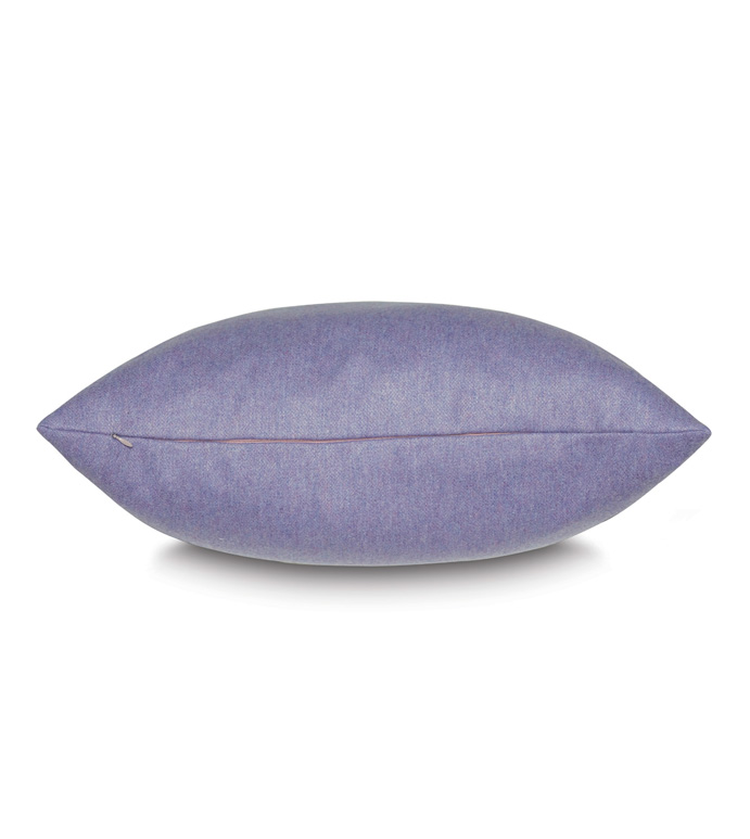 Vincent Textured Decorative Pillow In Lilac | Eastern Accents