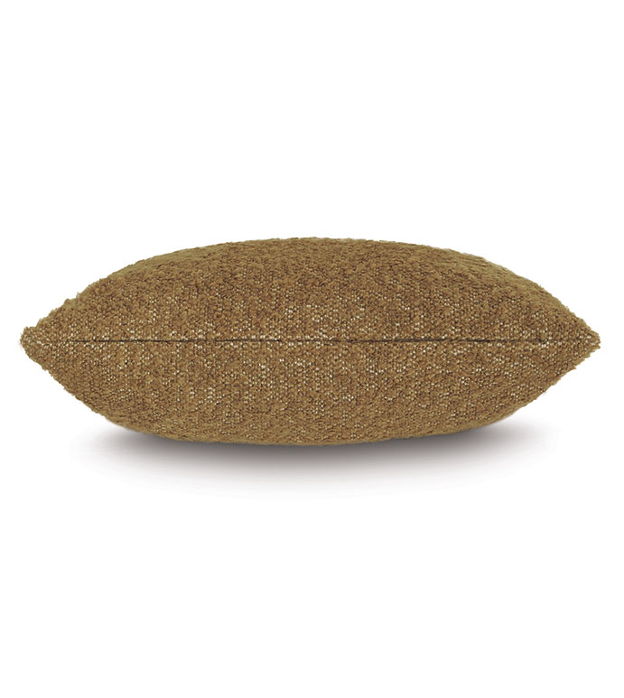 Marl Decorative Pillow In Mustard - 22x22 | Eastern Accents