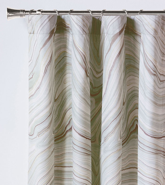 Blake Marble Curtain Panel | Eastern Accents