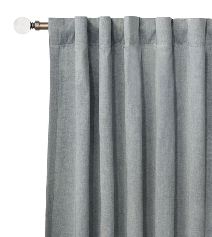 Halprin Denim Curtain Panel | Eastern Accents