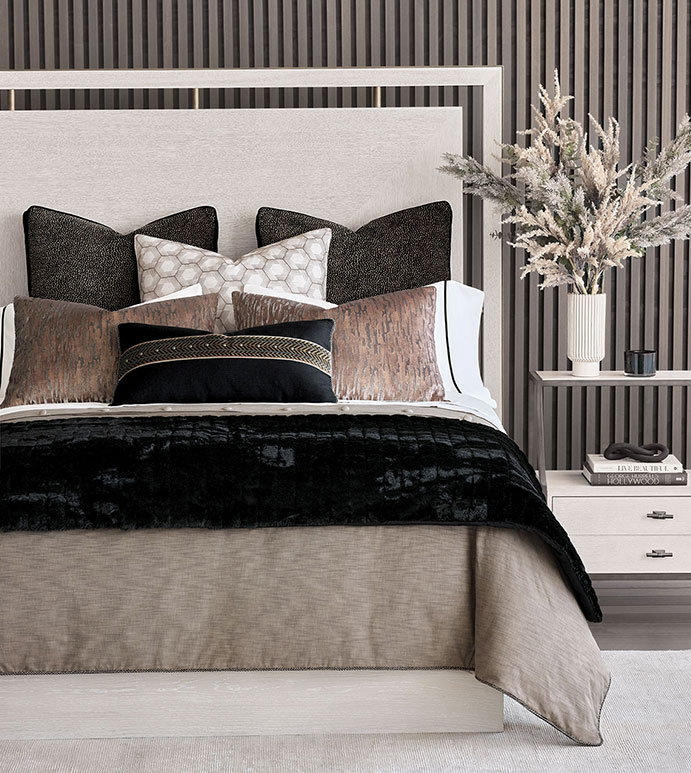 Talena Woven Cord Duvet Cover | Eastern Accents
