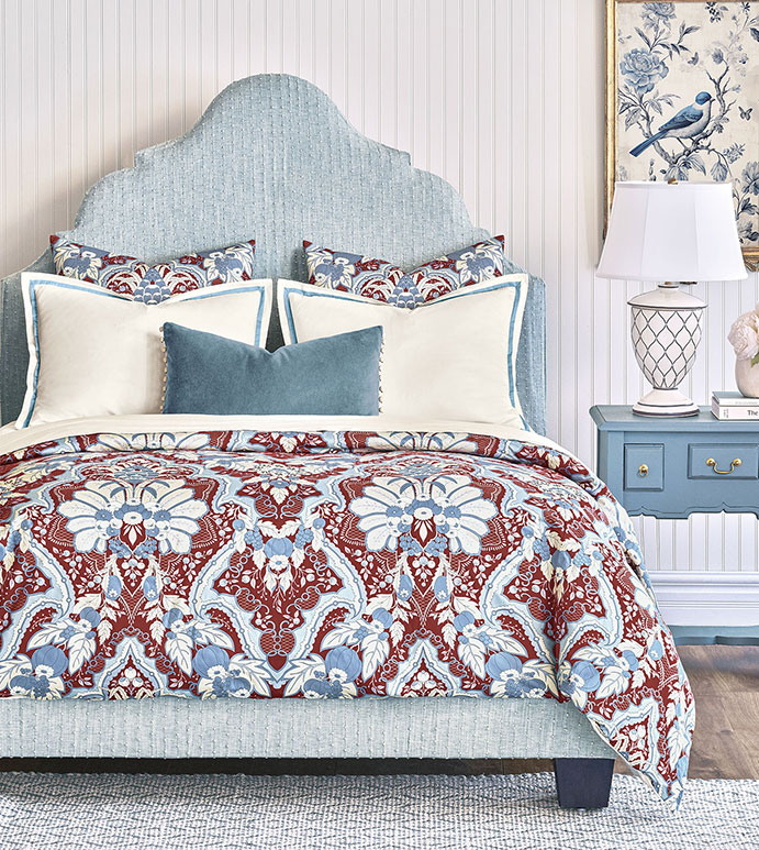 Giorgina Damask Duvet Cover | Eastern Accents