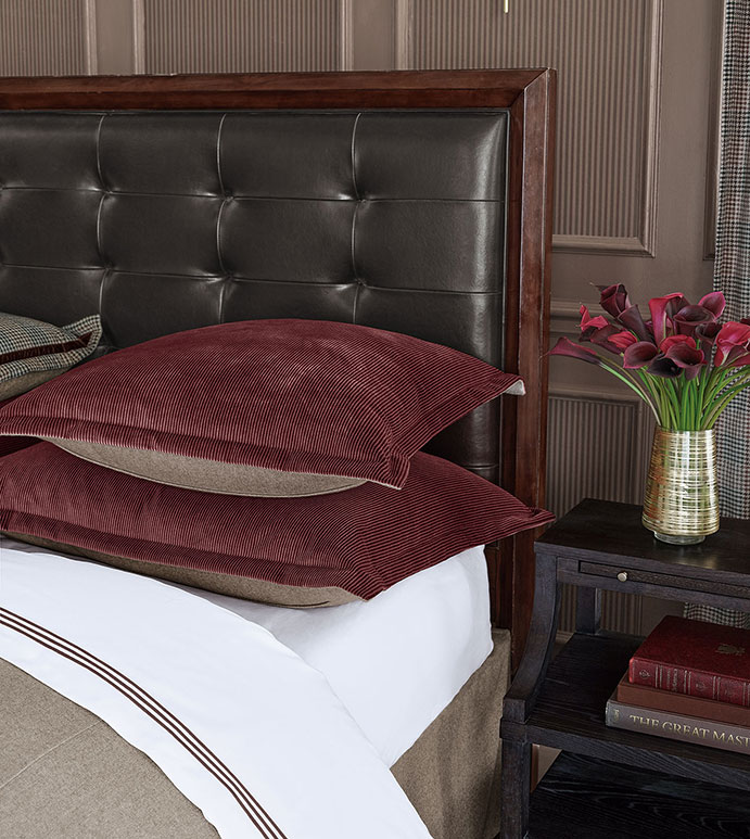 Cristobal Velvet Euro Sham | Eastern Accents