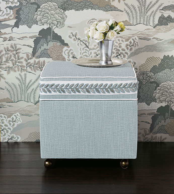 Amberlynn Storage Ottoman | Eastern Accents
