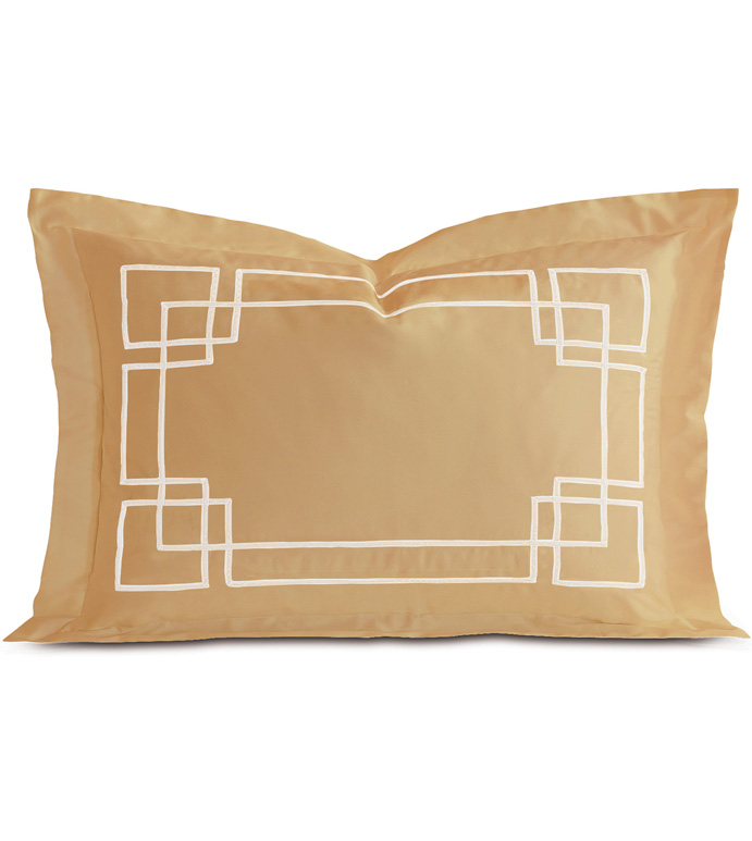 Grafico Antique/ecru Queen Sham | Eastern Accents