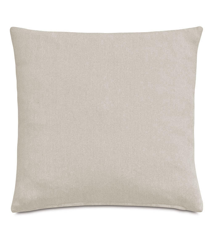 Rufus Nubuck Leather Decorative Pillow | Eastern Accents