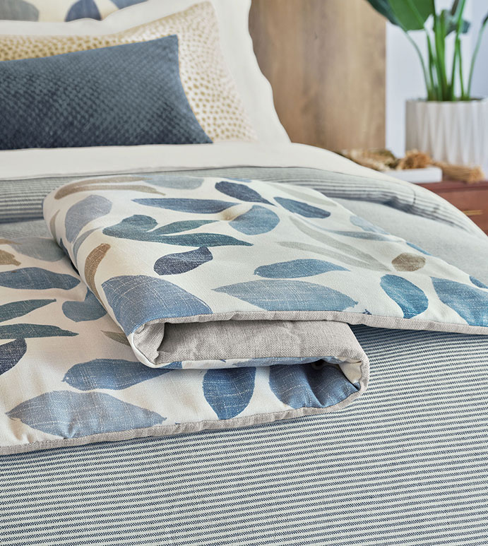 Mira Leaf Bed Scarf | Eastern Accents