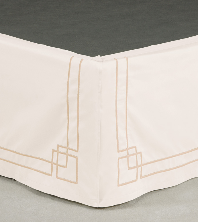 Grafico Ecru/nectar Skirt Panels | Eastern Accents