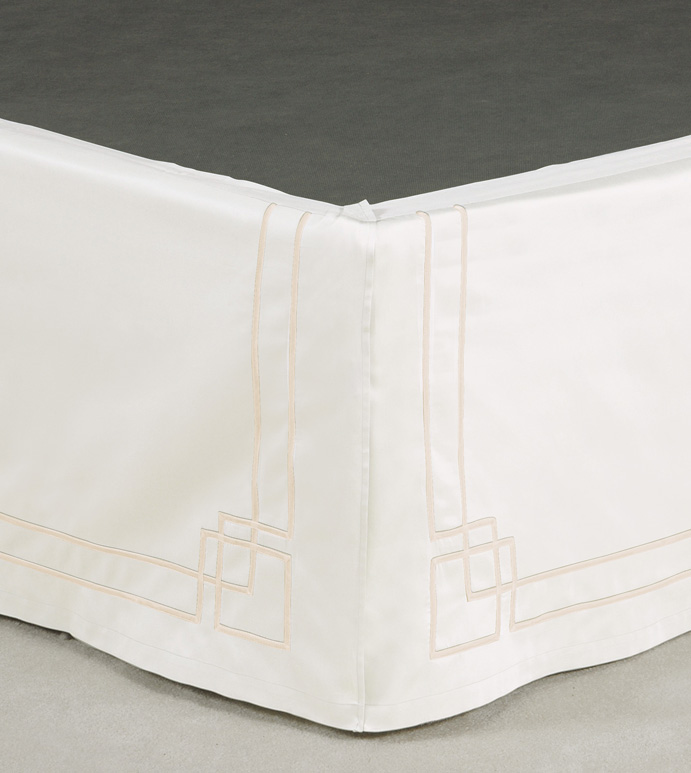 Grafico Ivory/ecru Skirt Panels | Eastern Accents