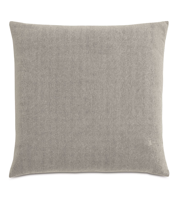 Sheldon Embroidered Border Decorative Pillow In Grain | Eastern Accents