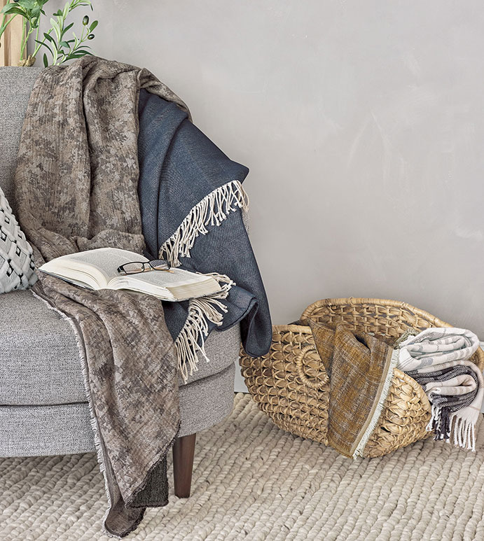 Liguria Gravel Throw | Eastern Accents