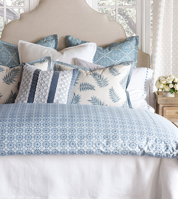 Penelope Embroidered Standard Sham | Eastern Accents