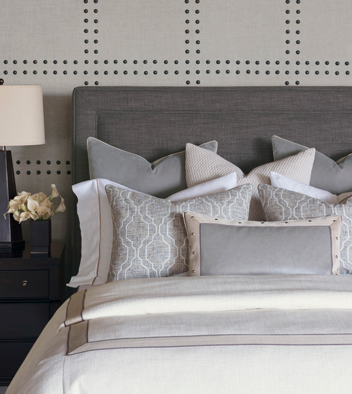 Safford Ogee Standard Sham | Eastern Accents