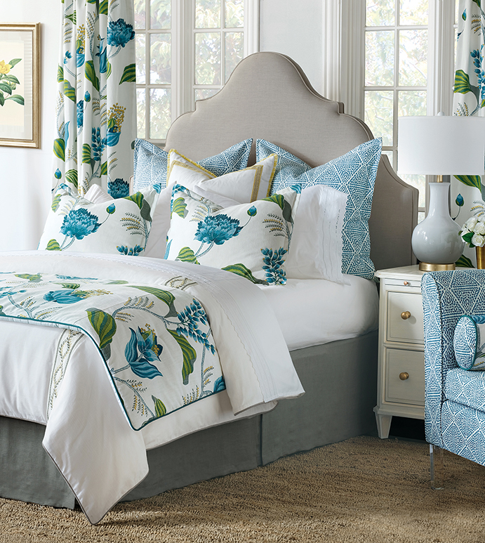 Clementine Embroidered Standard Sham | Eastern Accents