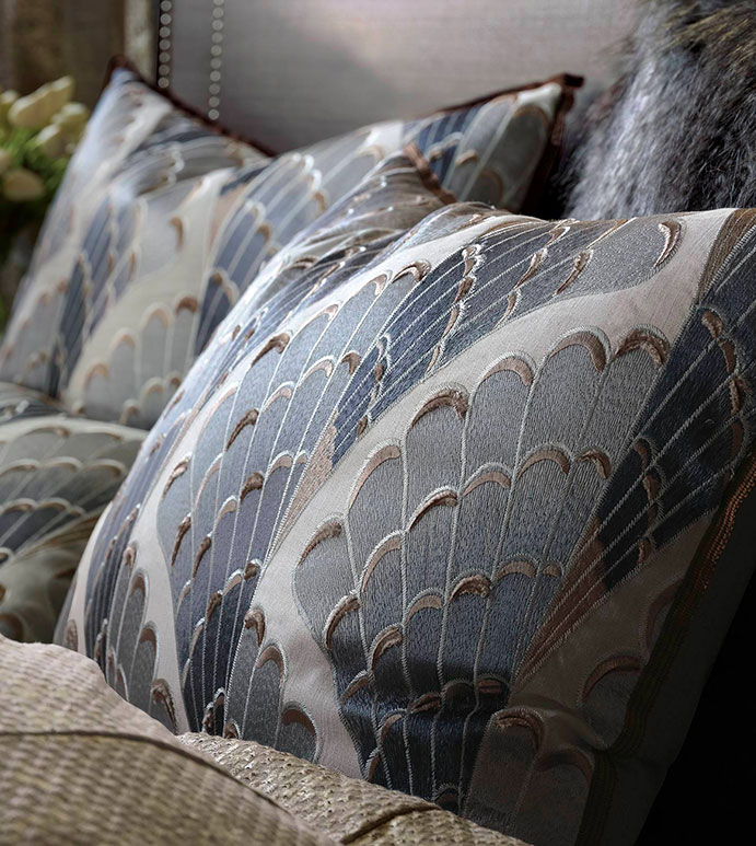 Indochine Art Deco Standard Sham | Eastern Accents