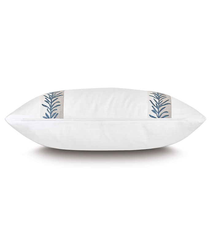 Vizcaya Embroidered Standard Sham | Eastern Accents