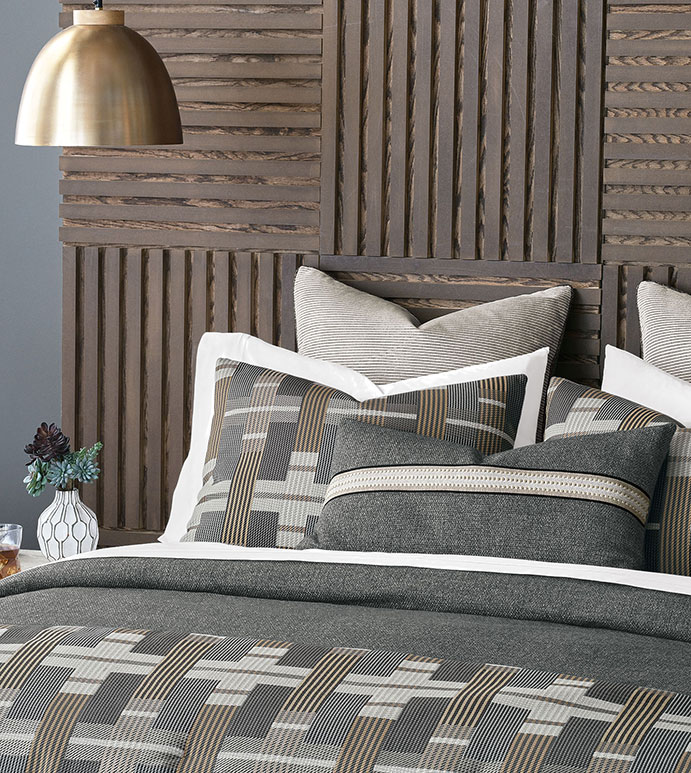 Enoch Graphic Standard Sham | Eastern Accents