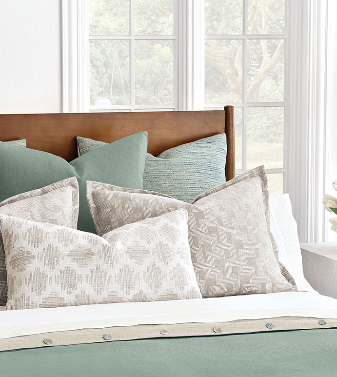 Benson Solid Euro Sham | Eastern Accents