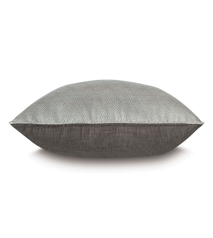Zephyr Metallic Decorative Pillow | Eastern Accents