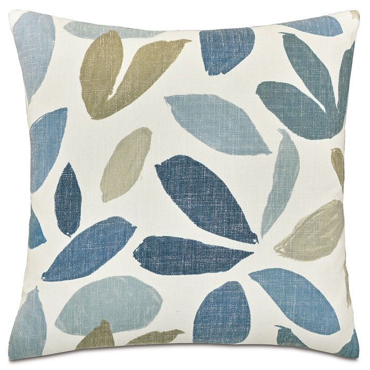 Mira Leaf Decorative Pillow | Eastern Accents