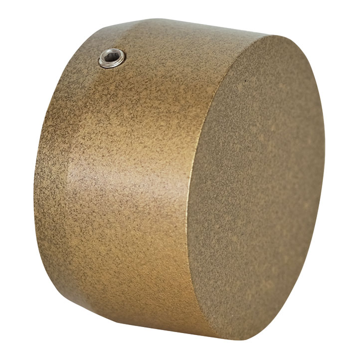 Acero Brass Beveled End Cap Pair | Eastern Accents