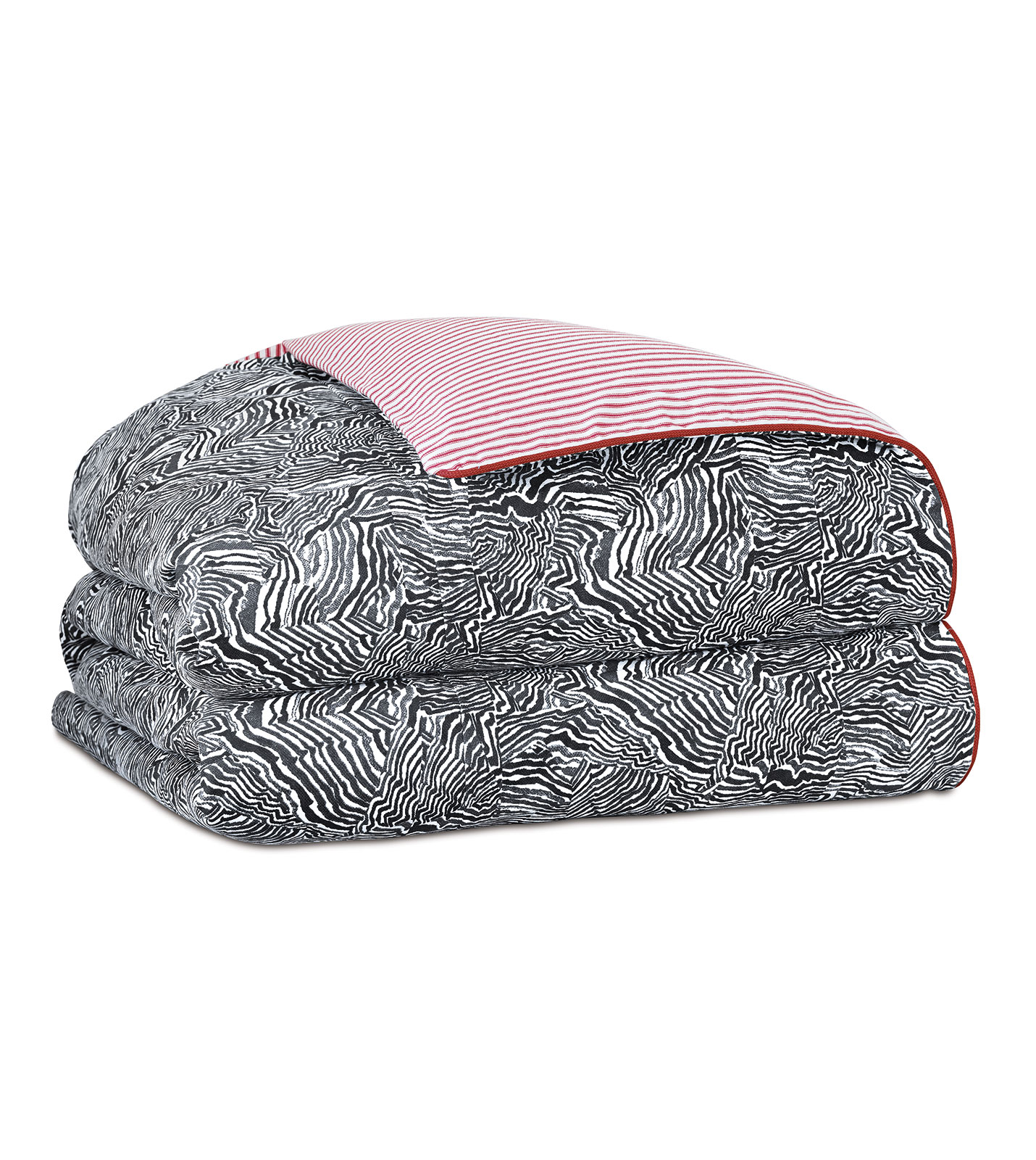 Percival Graphic Print Duvet Cover | Eastern Accents