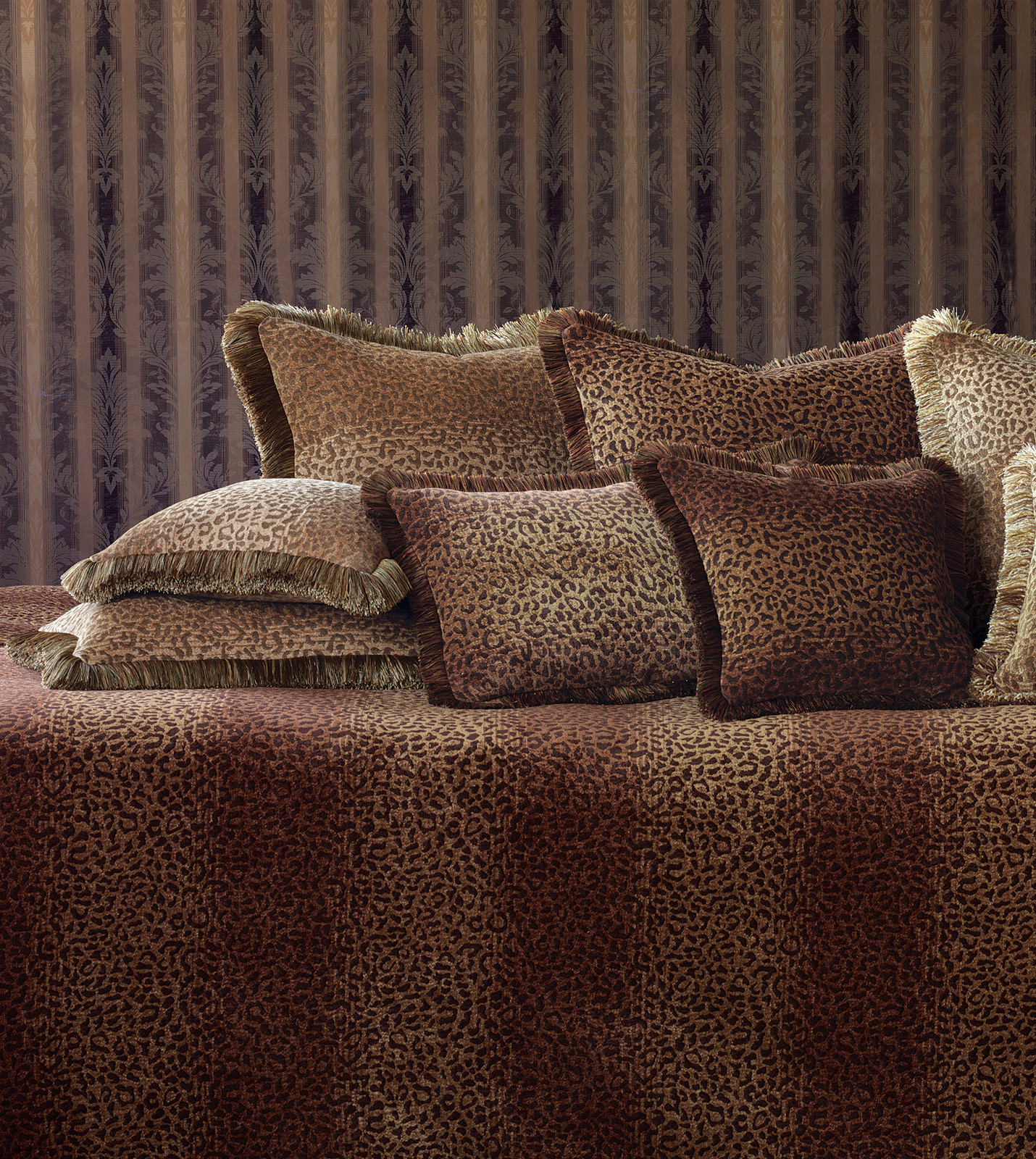 Congo Brown & Spice Pillow A | Eastern Accents