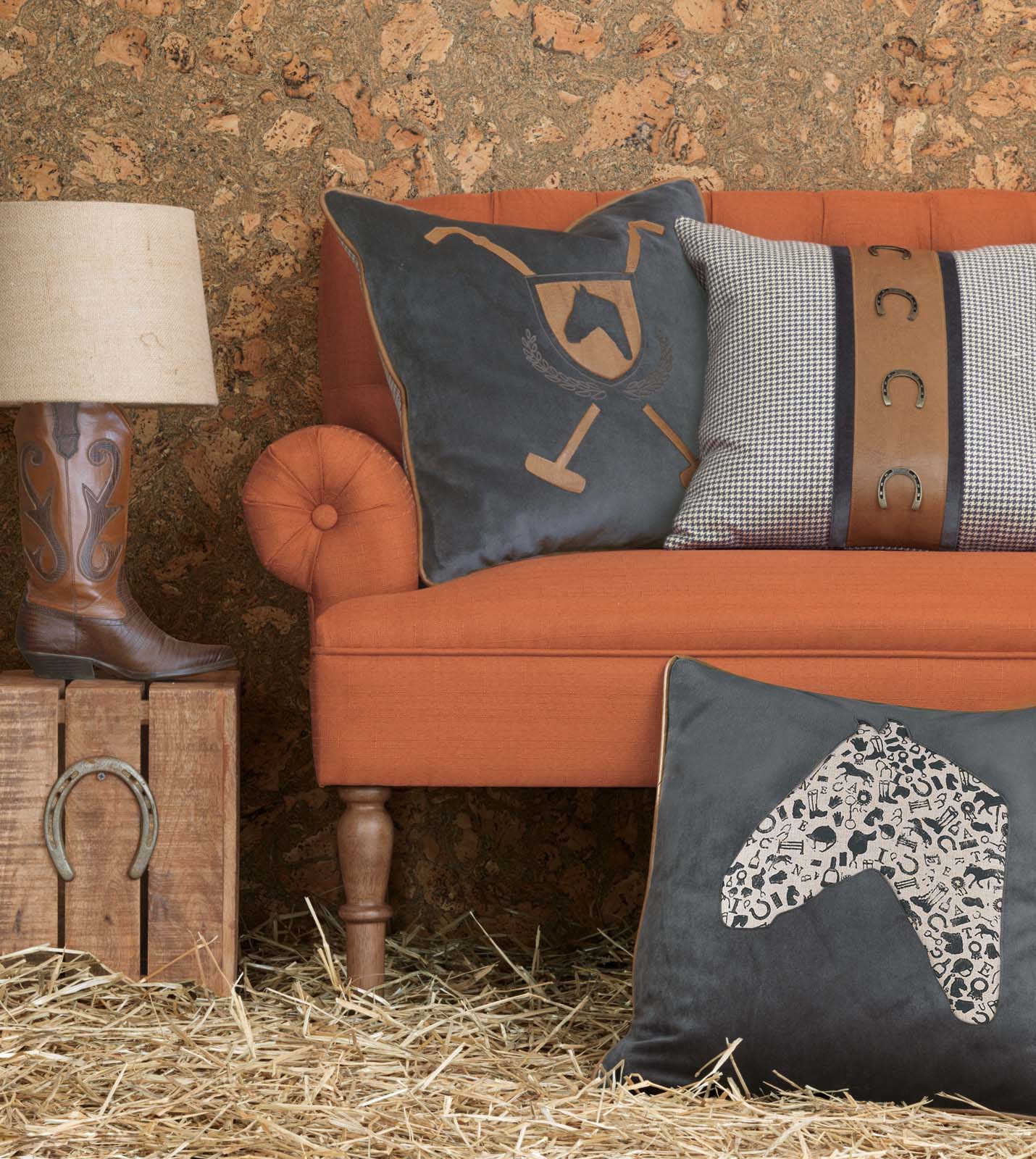 Johnstown Houndstooth Decorative Pillow | Eastern Accents