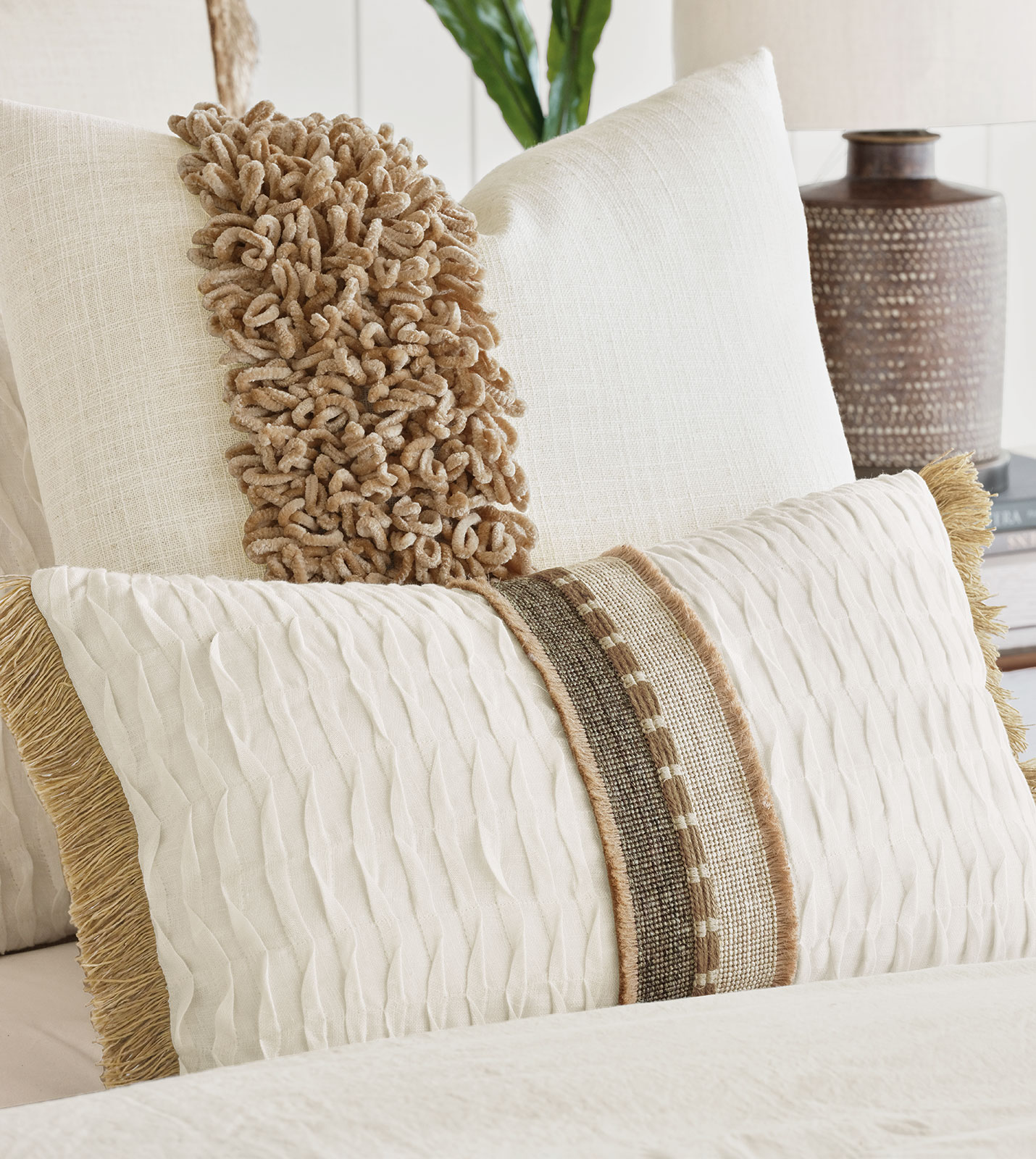 Cabo Linen Decorative Pillow | Eastern Accents