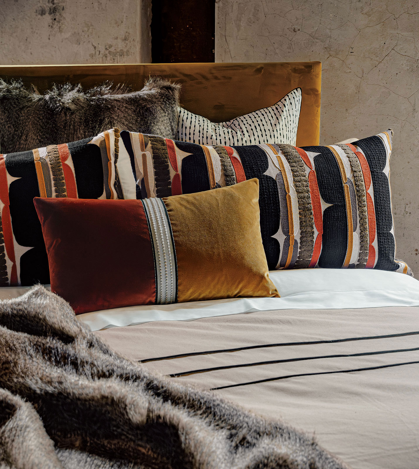 Sol Colorblock Decorative Pillow | Eastern Accents