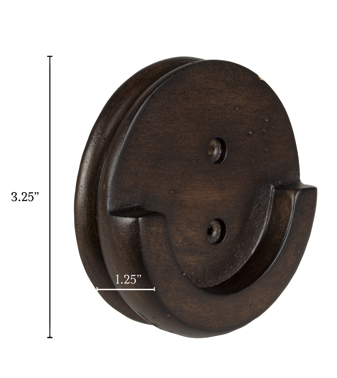 Legna Walnut Inside Mount Bracket Pair | Eastern Accents