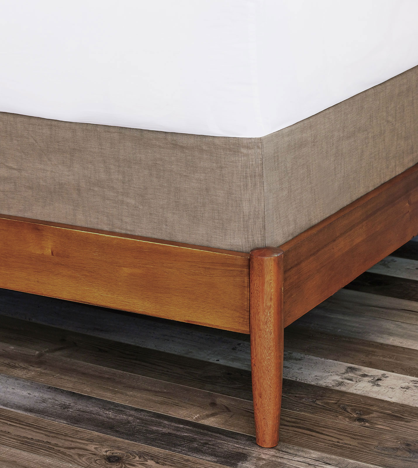 Priscilla Solid Box Spring Cover | Eastern Accents