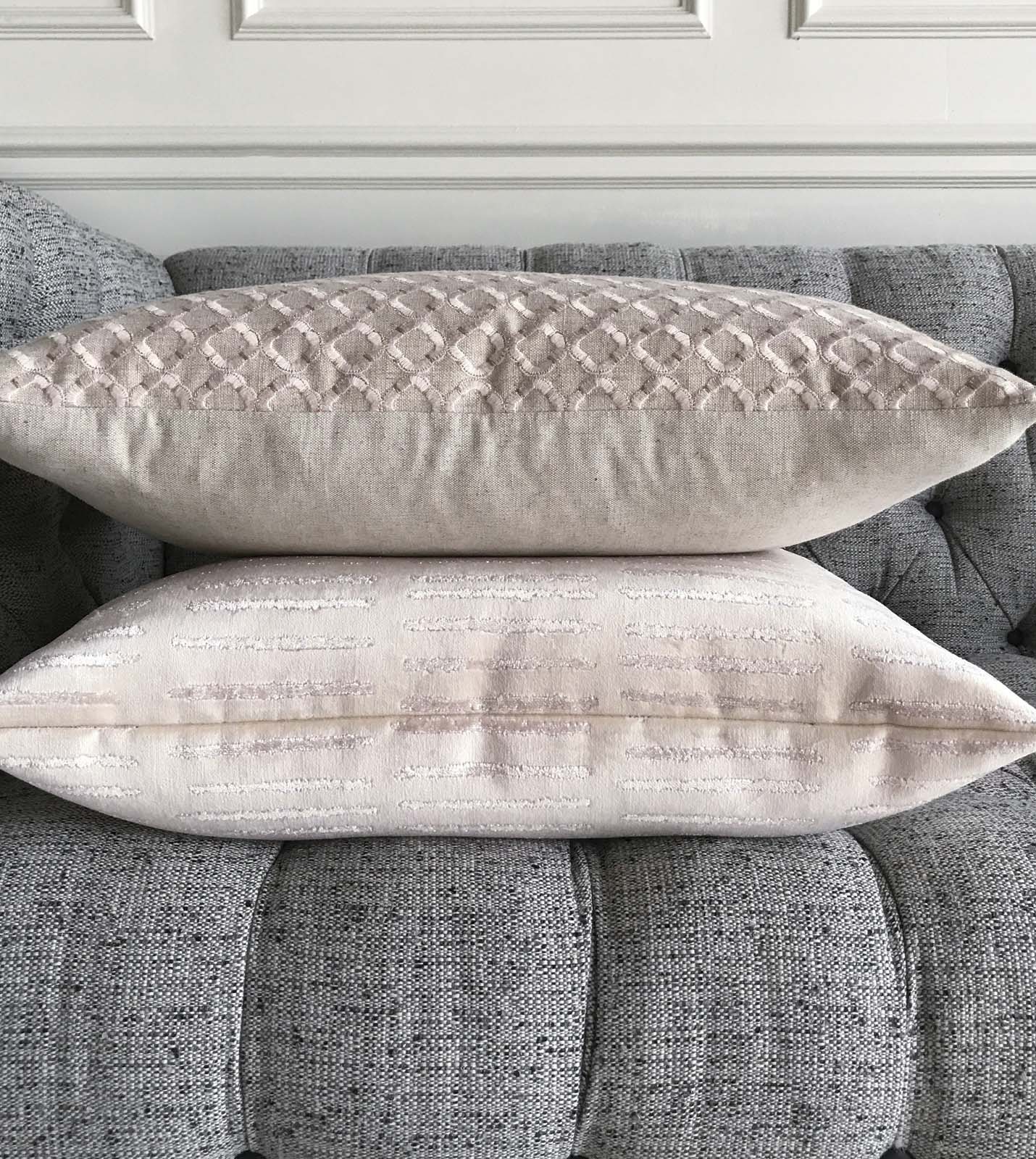 Elsie Embroidered Decorative Pillow | Eastern Accents