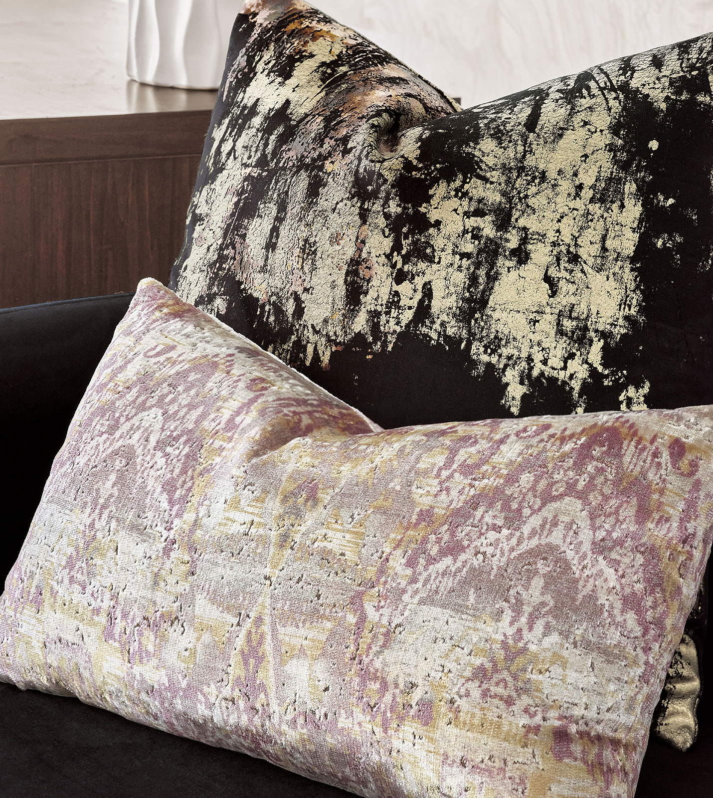 Pyrite Metallic Decorative Pillow | Eastern Accents