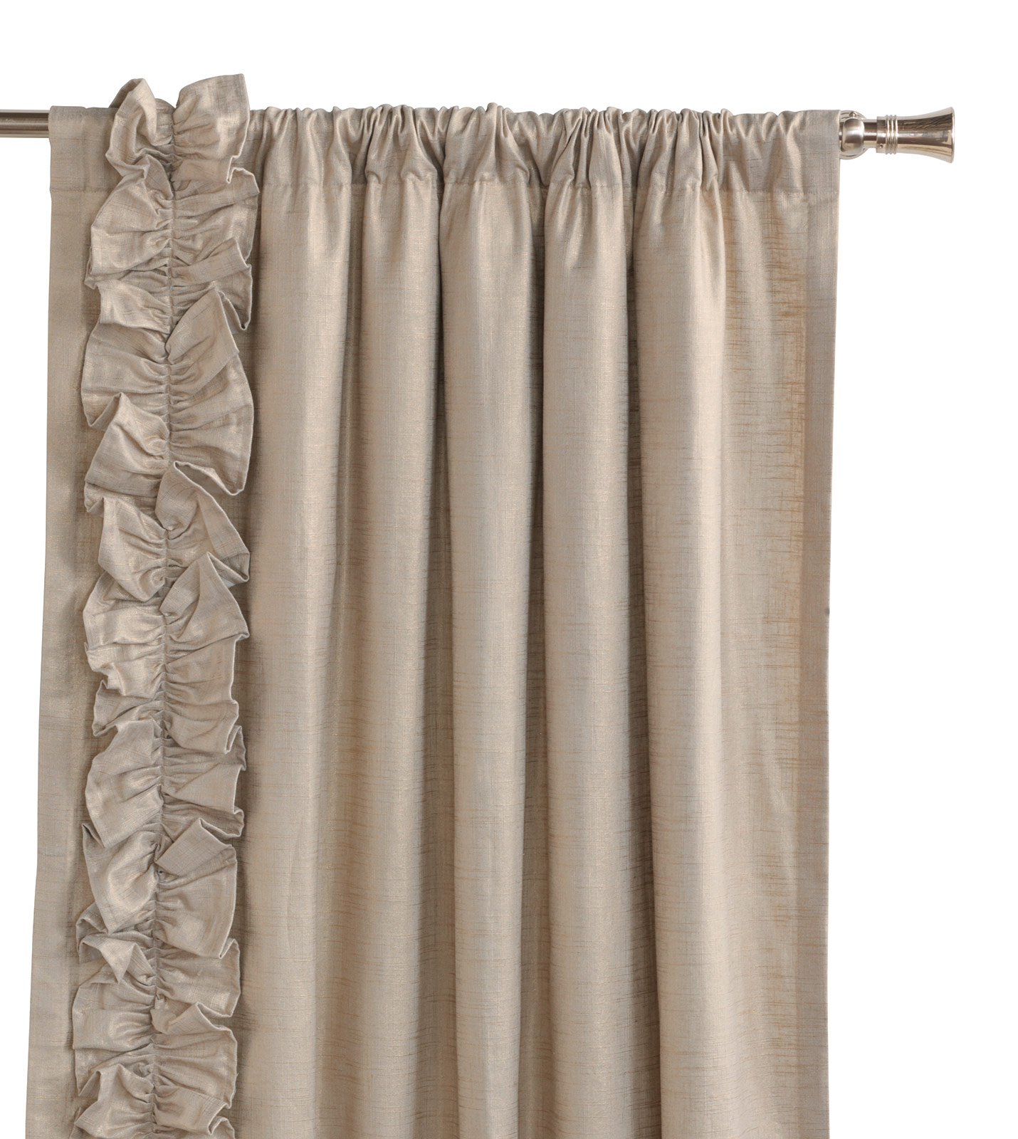 Reflection Gold Curtain Panel | Eastern Accents