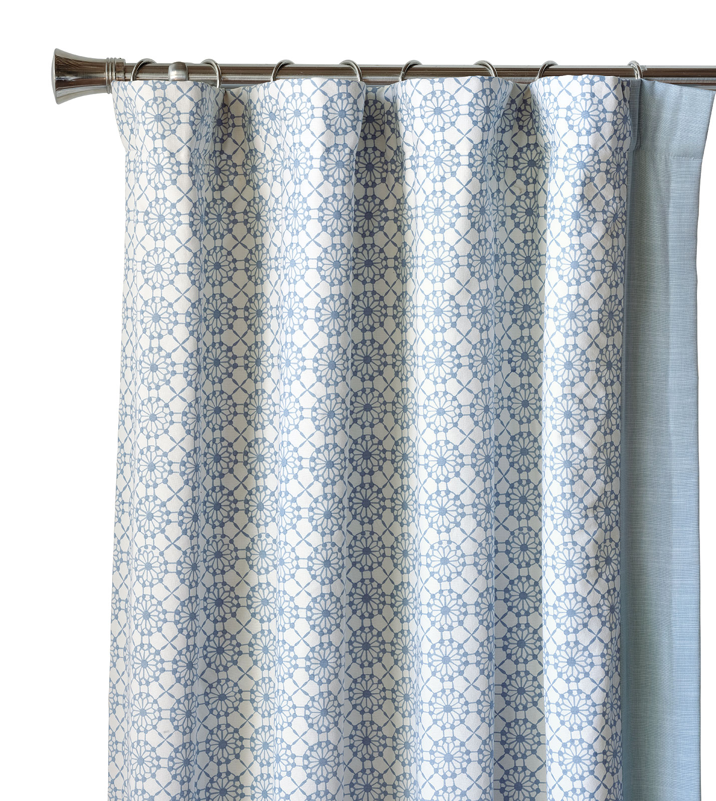 Penelope Geometric Curtain Panel | Eastern Accents