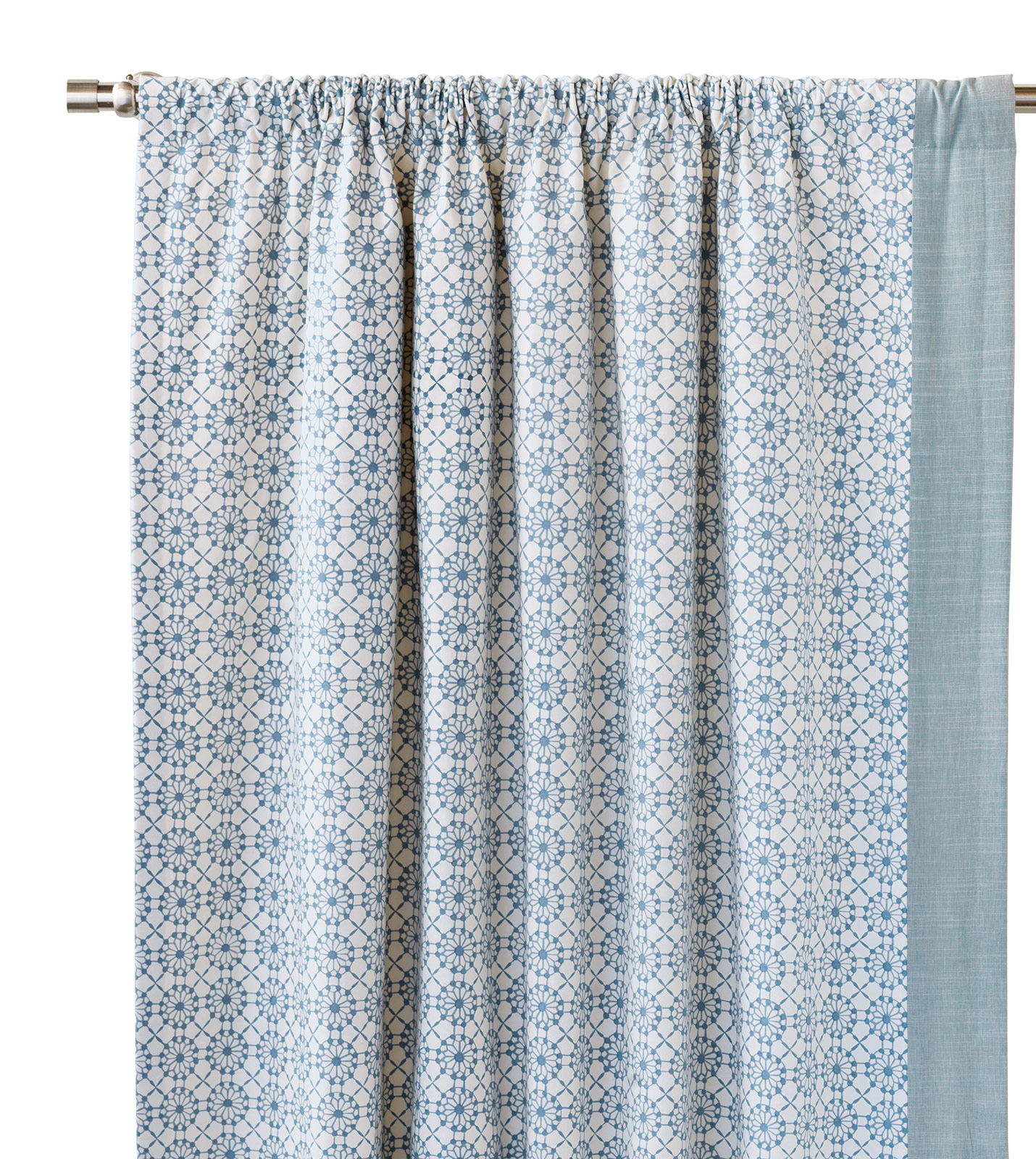 Penelope Geometric Curtain Panel | Eastern Accents