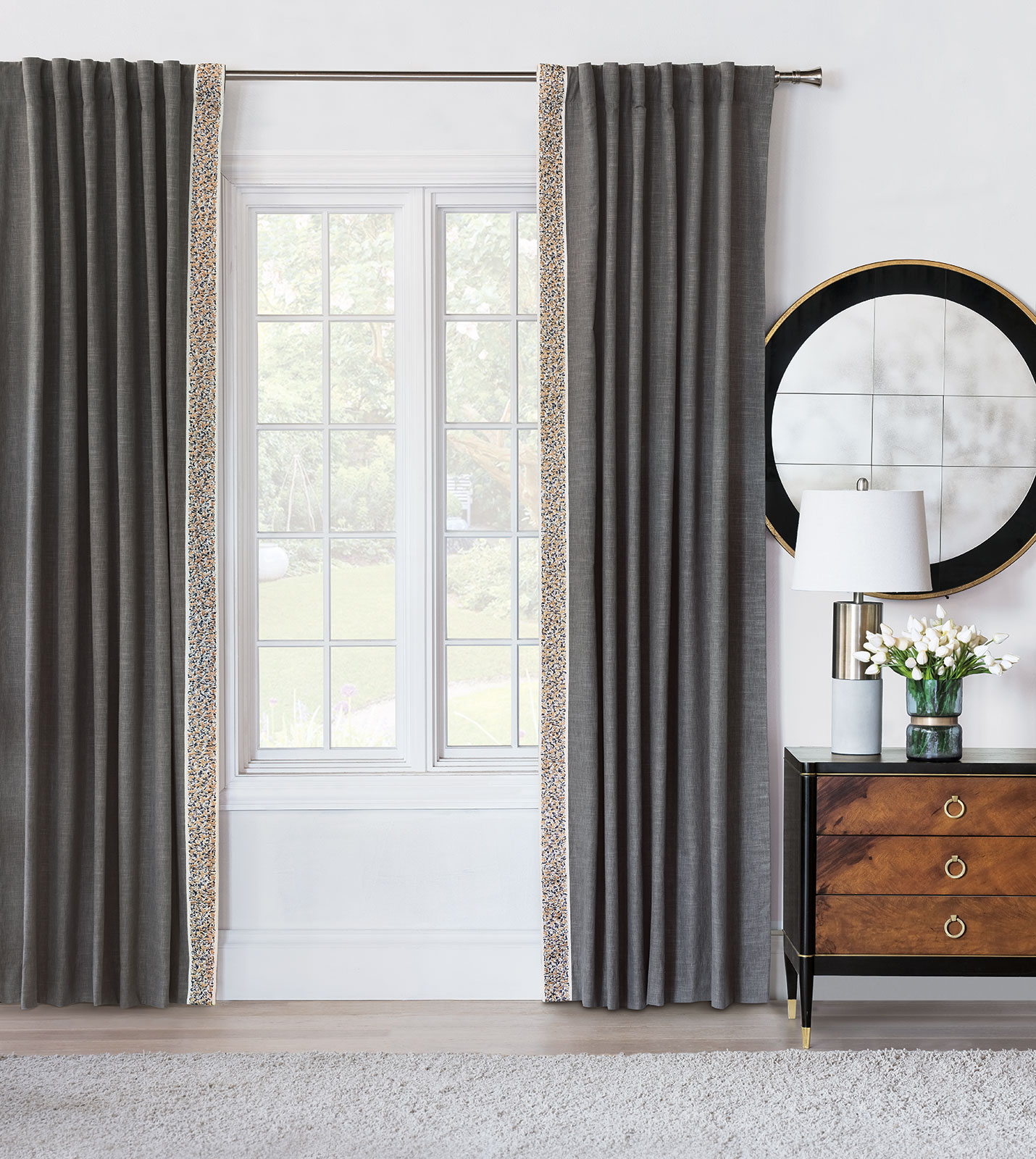 Indochine Curtain Panel | Eastern Accents