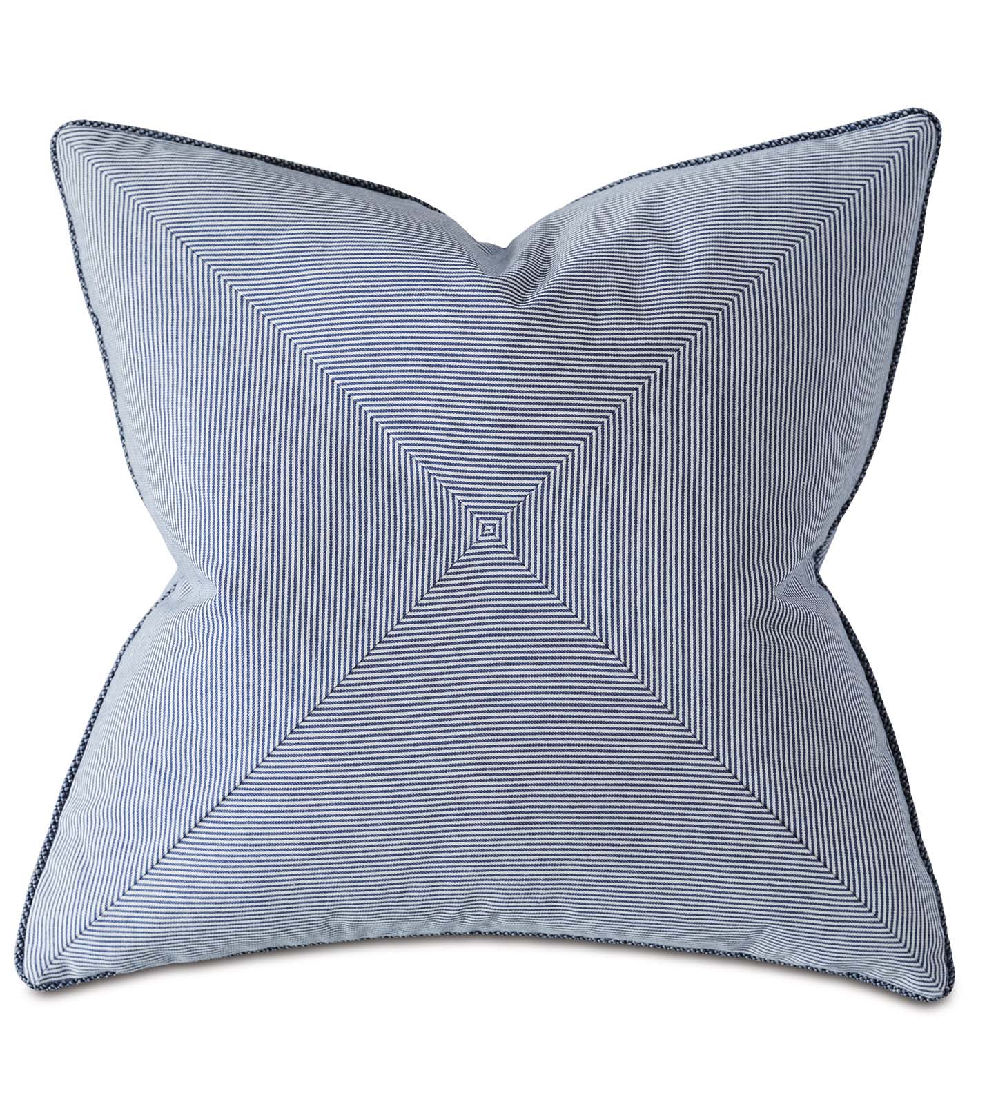 Capri Mitered Decorative Pillow | Eastern Accents