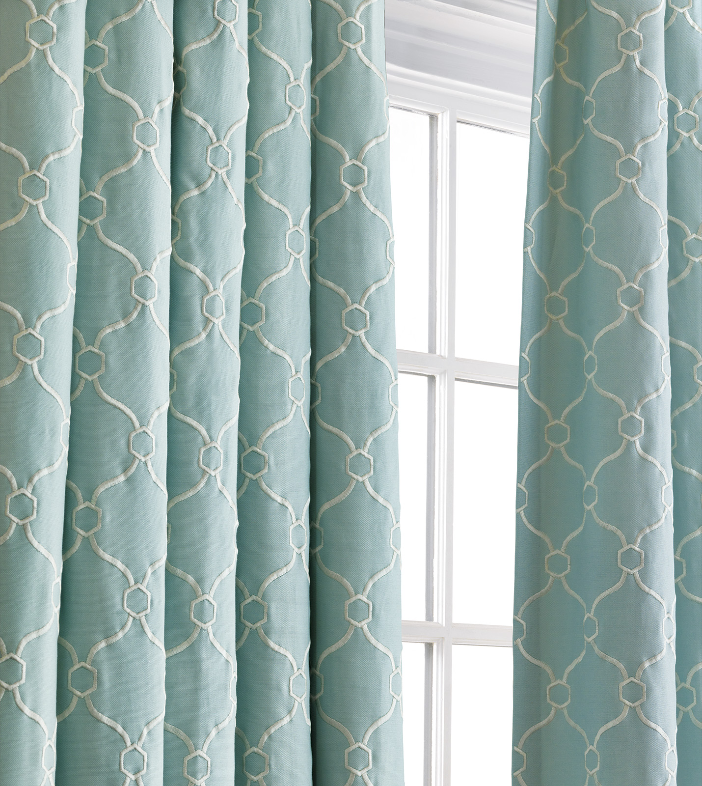 Theodore Spa Curtain Panel | Eastern Accents