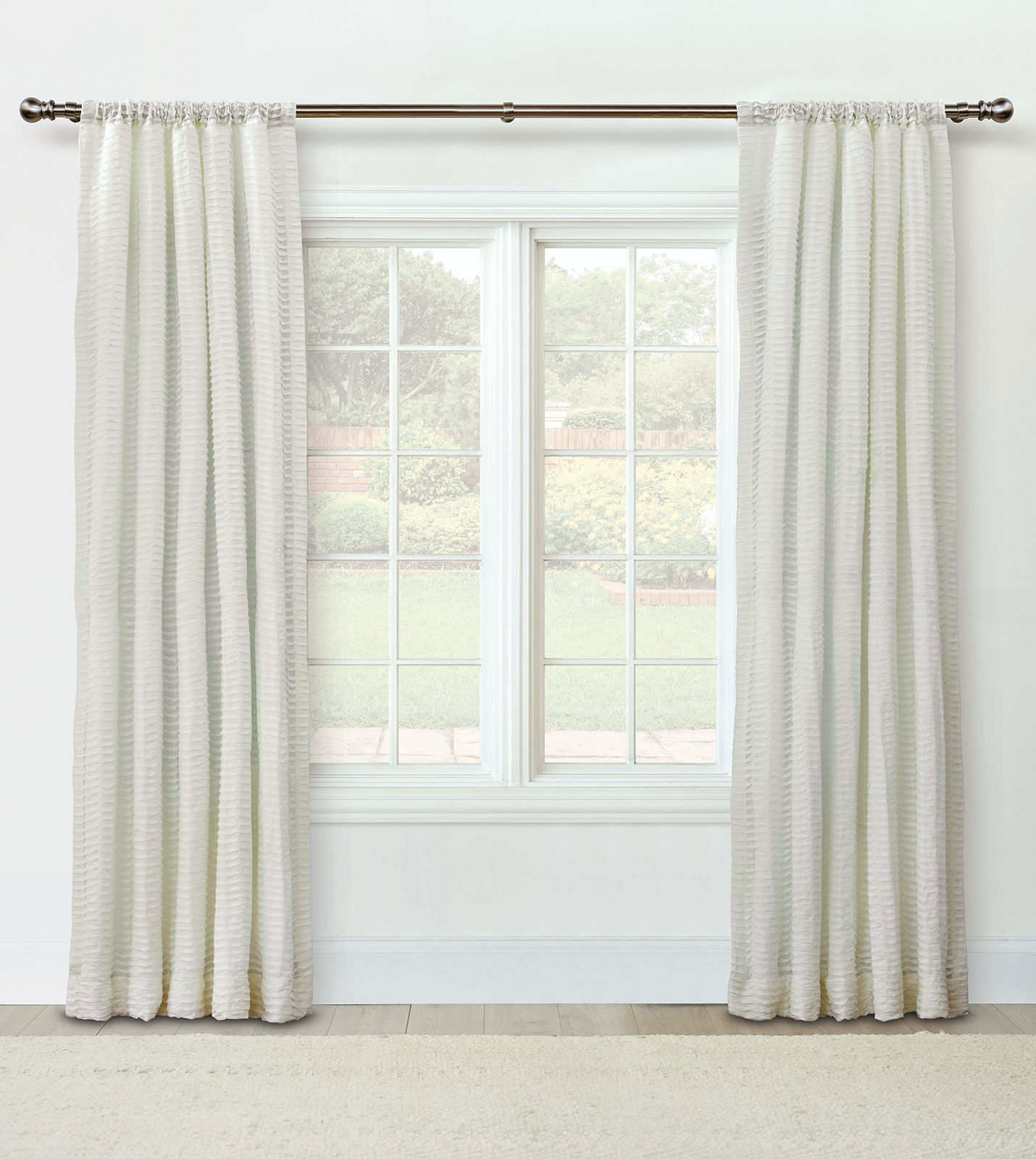 Yearling Pearl Curtain Panel | Eastern Accents