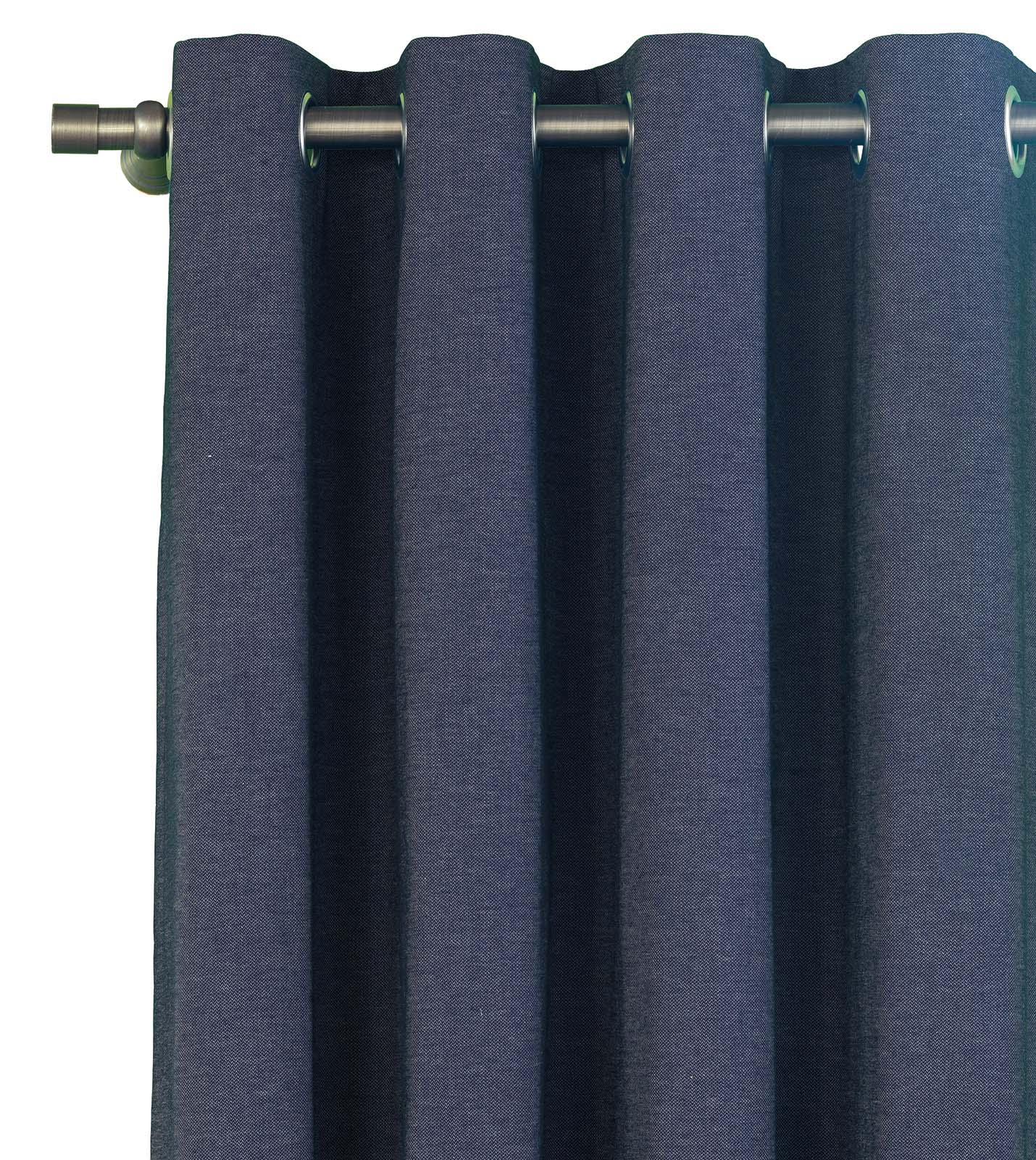Strauss Denim Curtain Panel | Eastern Accents