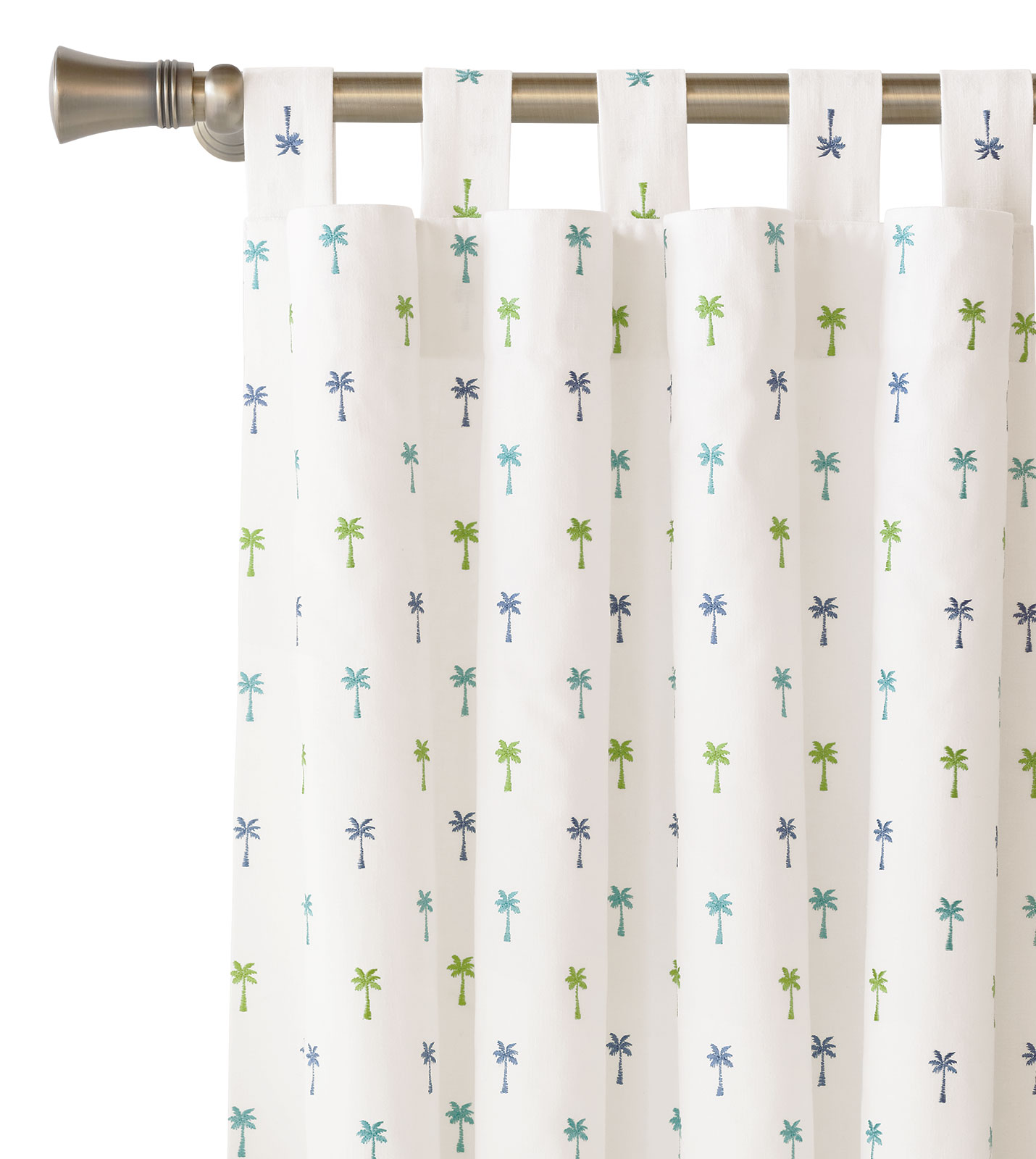 Belize Embroidered Curtain Panel | Eastern Accents