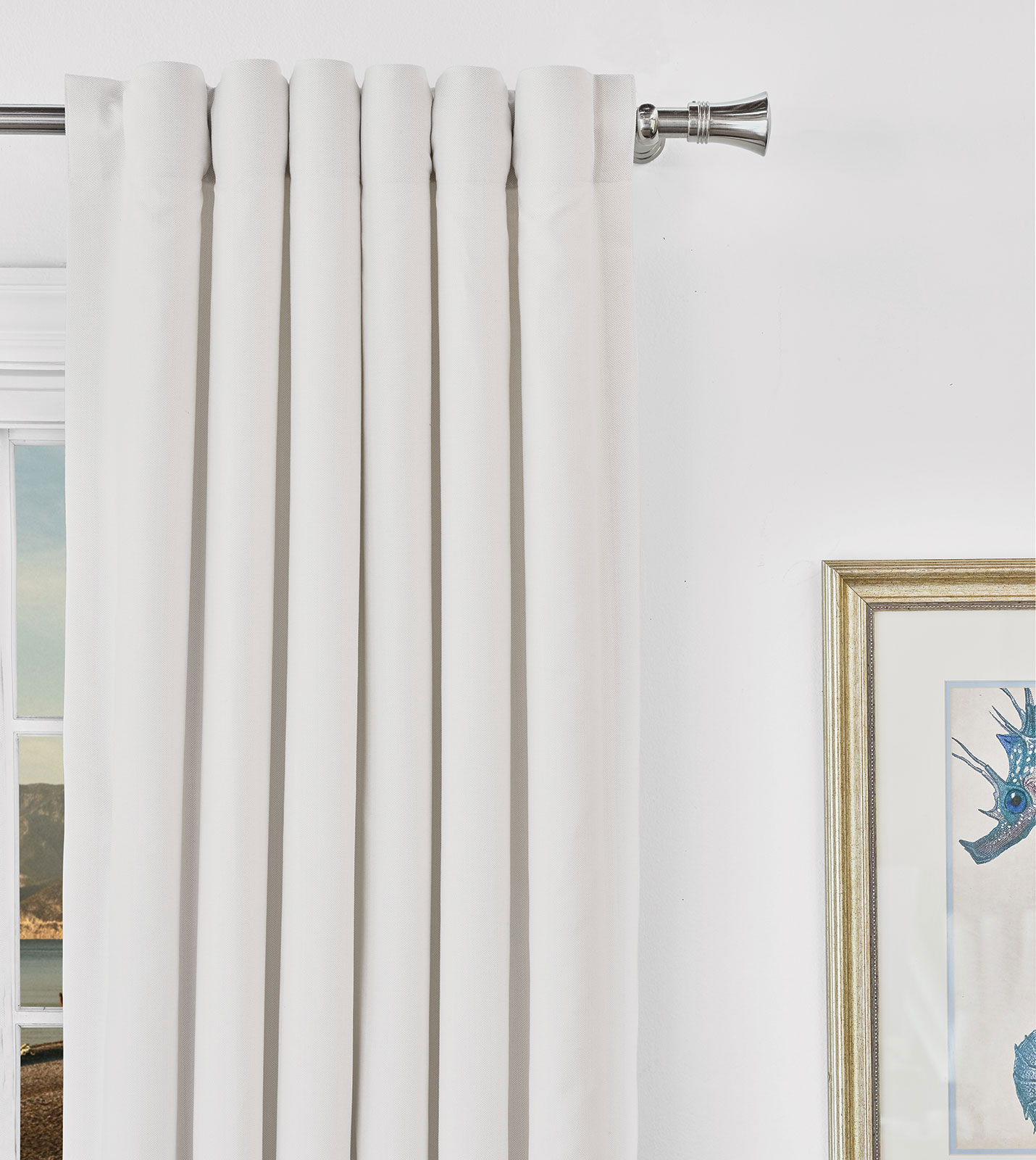 Wren Fringe Curtain Panel | Eastern Accents