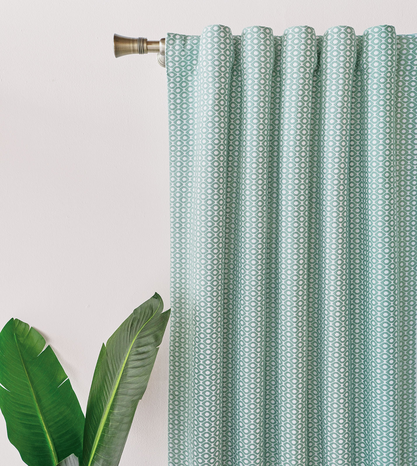 Belize Birdseye Curtain Panel | Eastern Accents